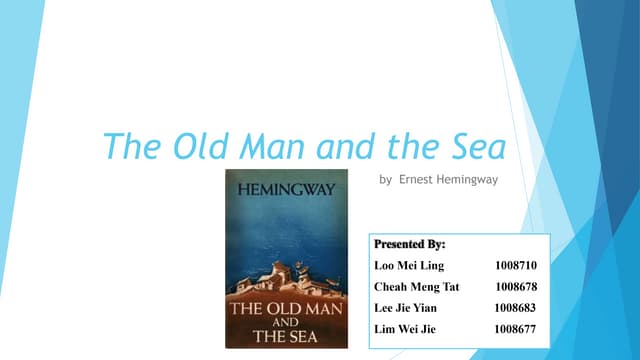 The old man & the sea | PPTX