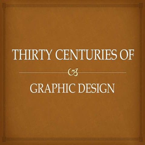 The old stone age Graphic Design and Cisual Communication | PPSX