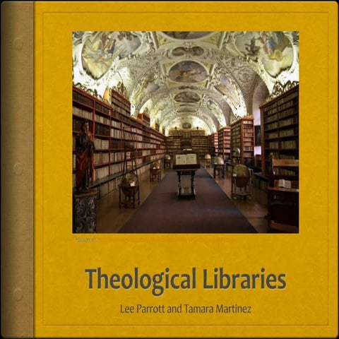 Theological Libraries: With a focus on Oahu | PPT