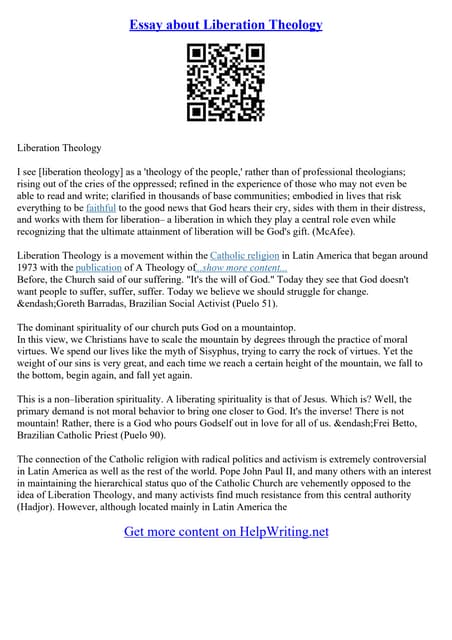 What Is Theology Essay | PDF | Christianity | Religion & Spirituality