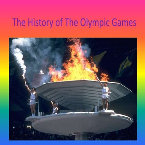 The olympic games | PPTX