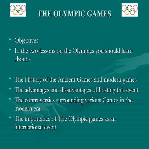 The olympic games1 | PPT