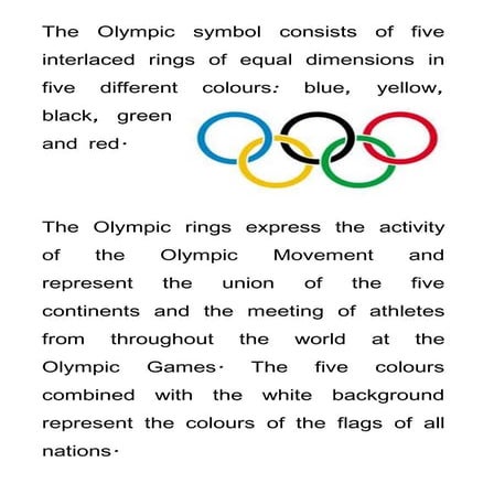 The olympic rings | DOC