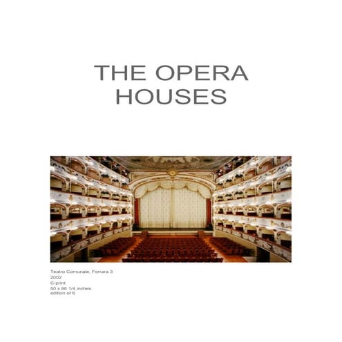The Opera Houses at Chisholm Gallery, LLC | DOC