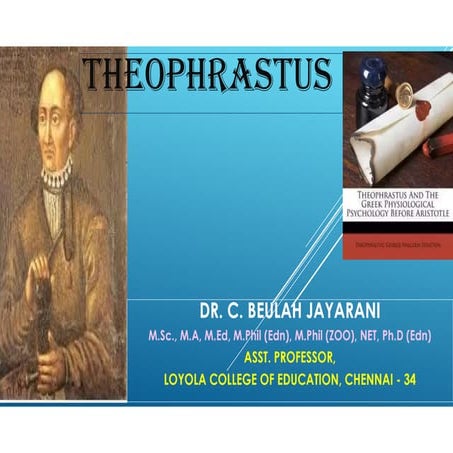 Theophrastus | PDF
