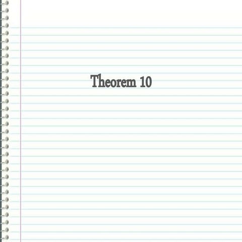 Math: Theorem 10 about Circles | PPT