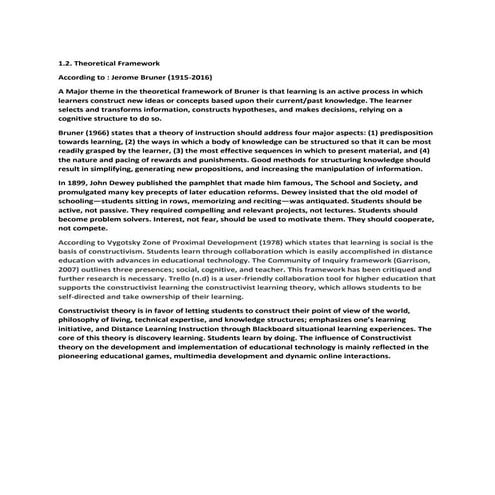 Theoretical Framework