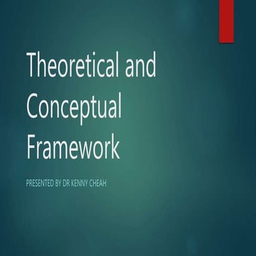 Theoretical framework