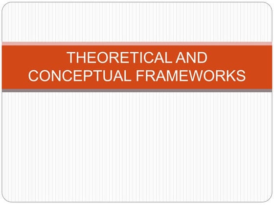 Conceptual Framework in Qualitative Research | PPTX | Science