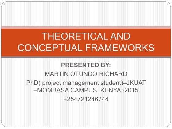 Conceptual framework | PPT