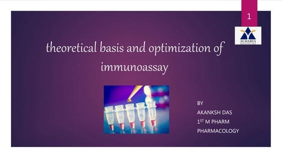 Immunoassay | PPT