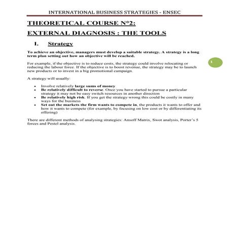 Theoretical course 2 | PDF