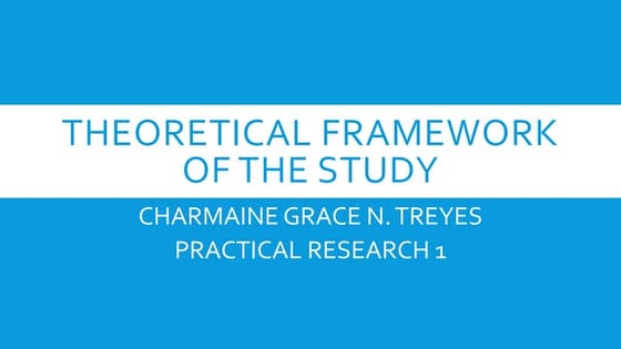 Theoretical Background and Related Literature.pptx | Undergraduate ...