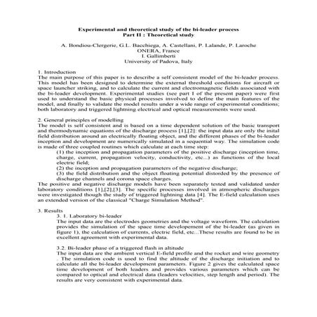 Theoretical study of the bi-leader process | PDF