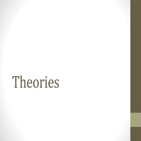 Theories | PPT