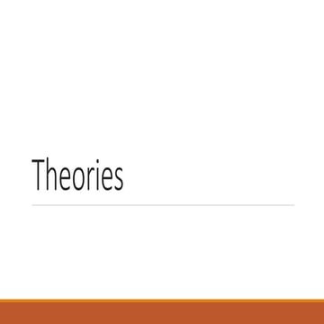 Theories | PPT