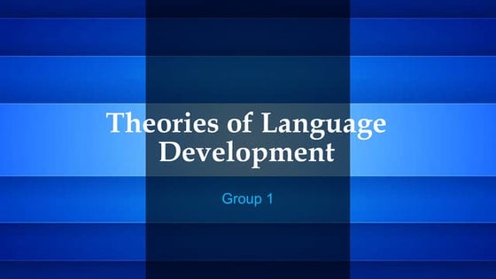 Principles of language learning and teaching | PPT