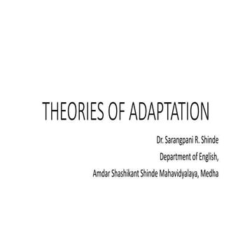 theories of adaptation.pptx