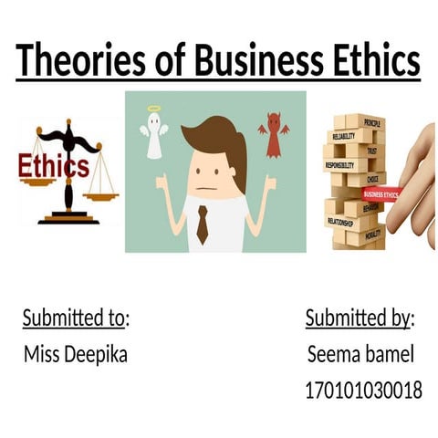 Theories of Business Ethics by seema bamel.pptx
