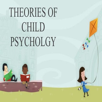 Graphic Organizer about "Theories of Child Development" | PPTX