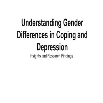 Theories of Depression.pptx Applied Psychology | PPTX