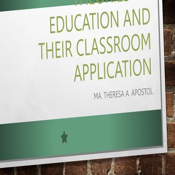 Theories of education and their classroom application.pptx