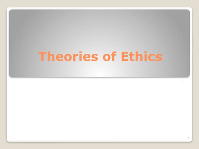 Ethics and Social Responsibility | PPT