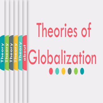 Theory of globalization mathematics, con | PPTX