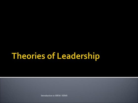Motivational theories | PPT