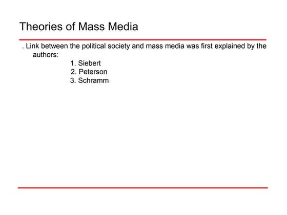 Four theories in power | PPT