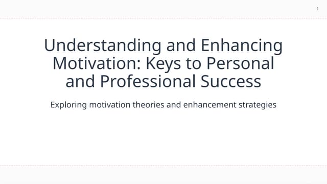 MOTIVATION Slides sample.pptx