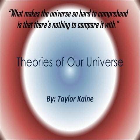 Theories Of Our Universe | PPT