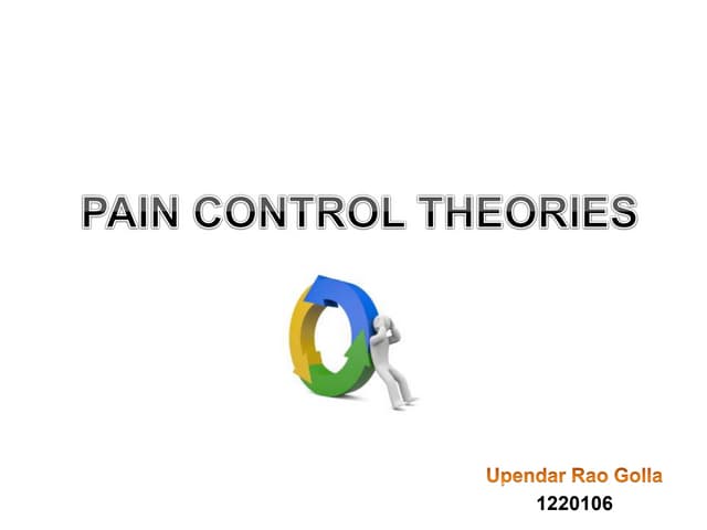 Pain & Theories of Pain | PPTX