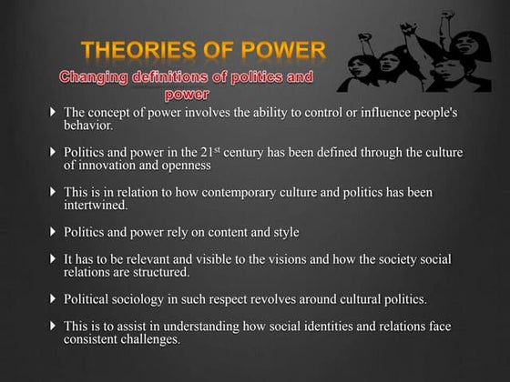 Four theories of power | PPT