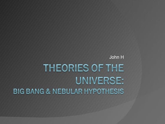 The Big Bang | PPT