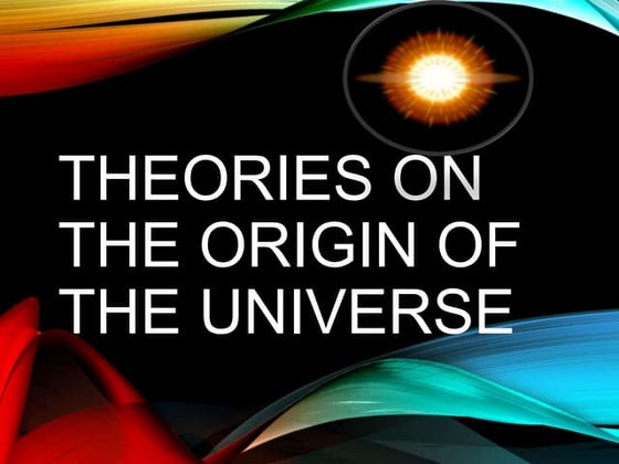 Origin of the universe | PPT