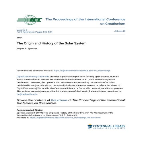 The Origin and History of the Solar System (3).pdf | Geography | Science
