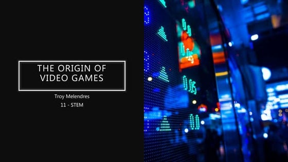Games industry | PPT