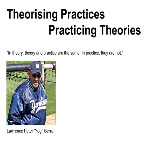 Theorising Practices - Practicing Theories | PPT