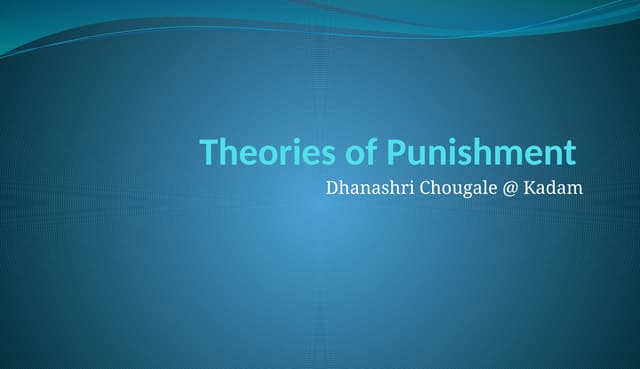 Punishment | PPTX