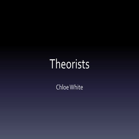 Theorists | PPT