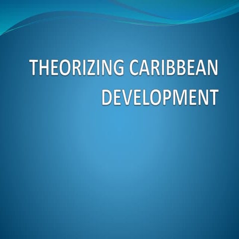 Models of Caribbean societies | PPT