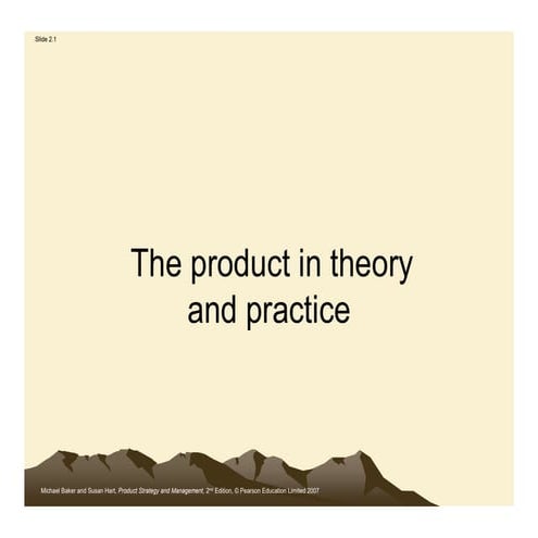 theory of product development in reference to plc | PPT