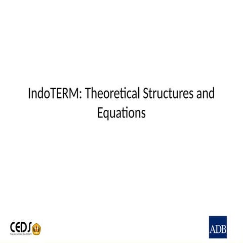 Sub Faktor Model Computable General Equilibrium (CGE) | PPT