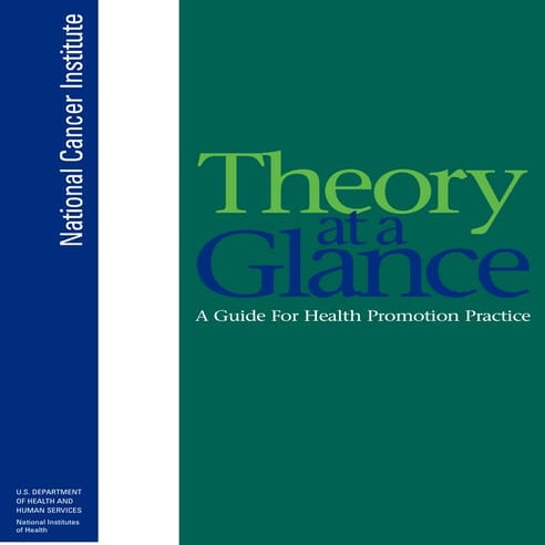 National Institute of Health: Theory at a Glance, A Guide for Health ...