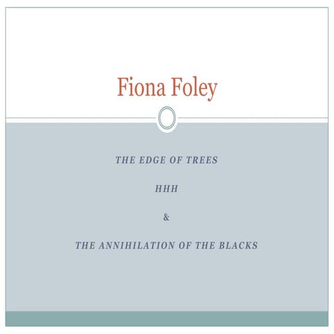 12VA Theory - Fiona Foley Part 3 of 3 | PPTX