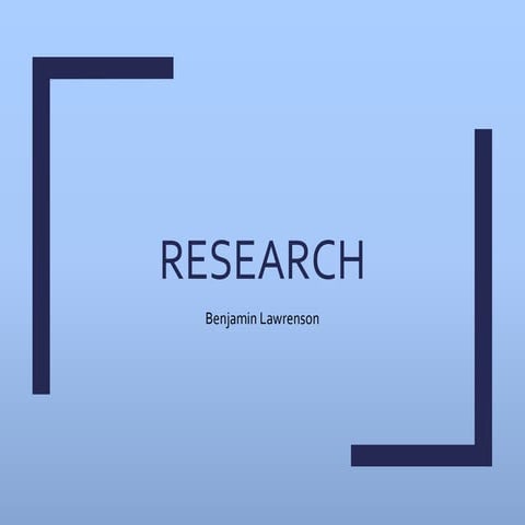 Theory research pro-forma | PPTX