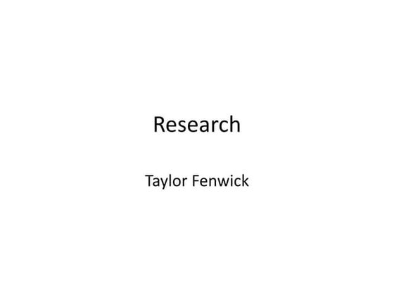 Research Evaluation Proforma | PDF