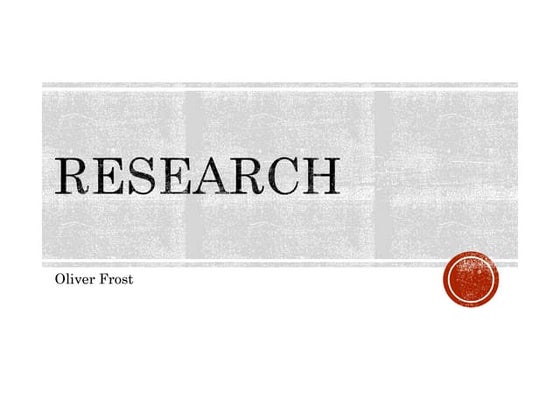 Year 6 note taking presentation | PPT