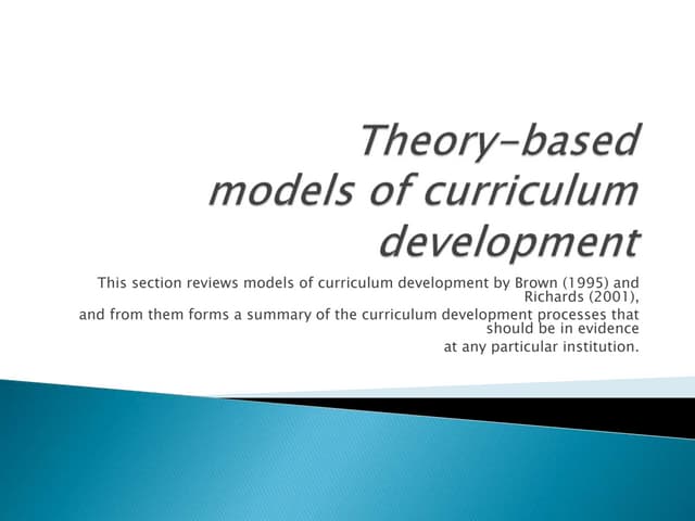 Cyclical Models of Curriculum Development.pptx